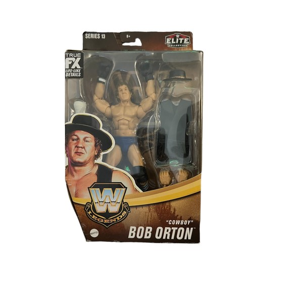Mattel | Toys | Wwf Elite Collection Wwf Legends Cowboy Bob Orton Series 3 Nib | Poshmark